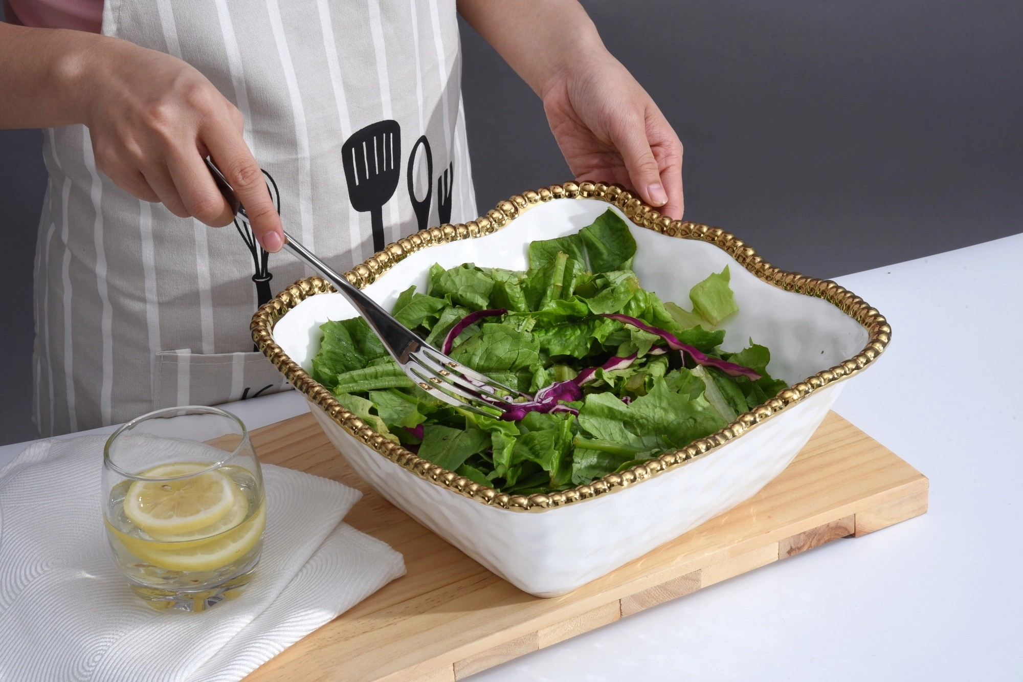Large Square Salad Bowl – My Favorite Things