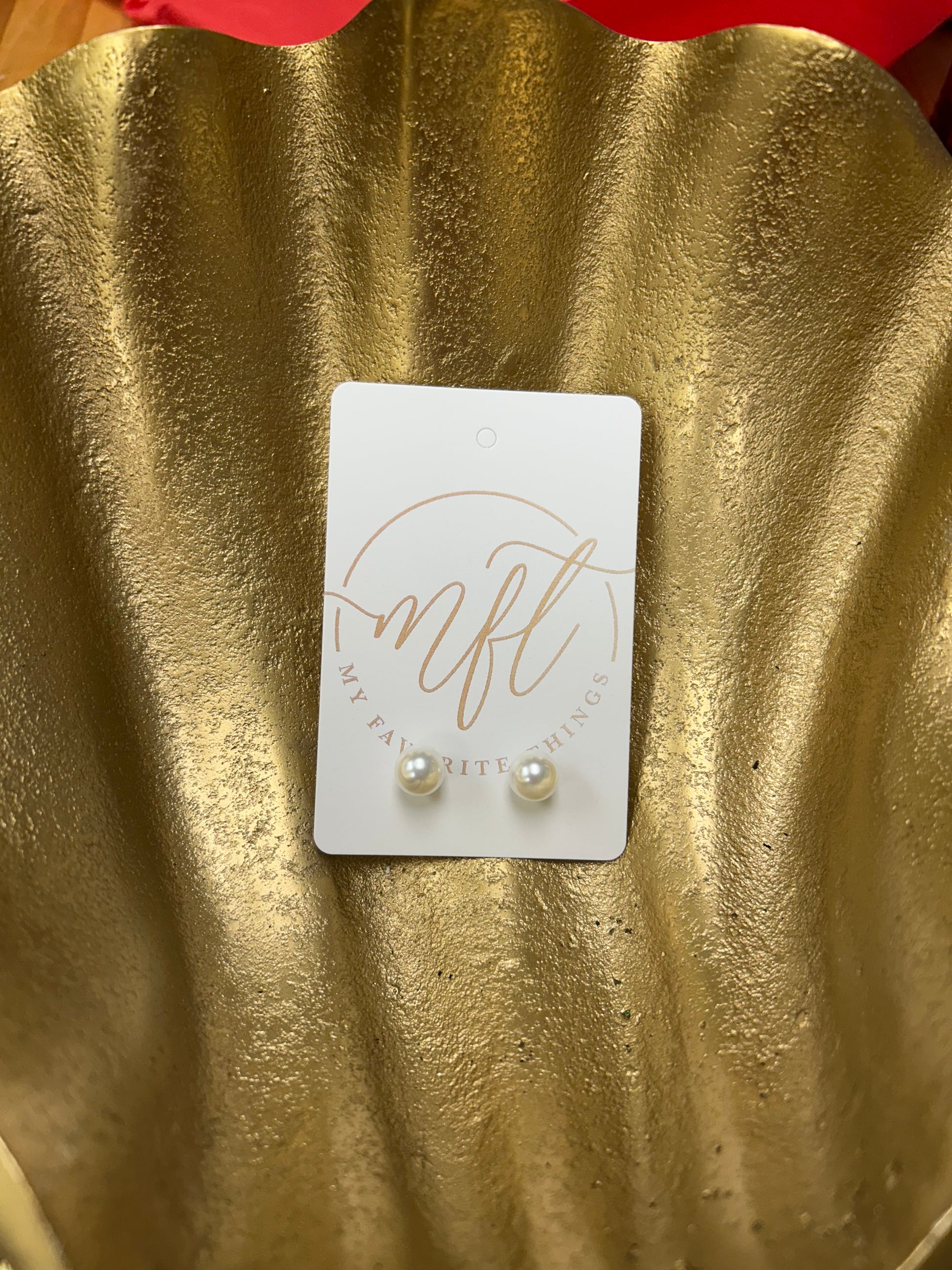 Small Pearl Stud Earrings – My Favorite Things